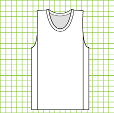 Diagonal Armhole Vest | ANY machine | ANY yarn | Machine Knitting Pattern