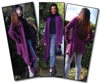 Aquarius Jacket | ANY machine | ANY yarn | Machine Knitting Pattern