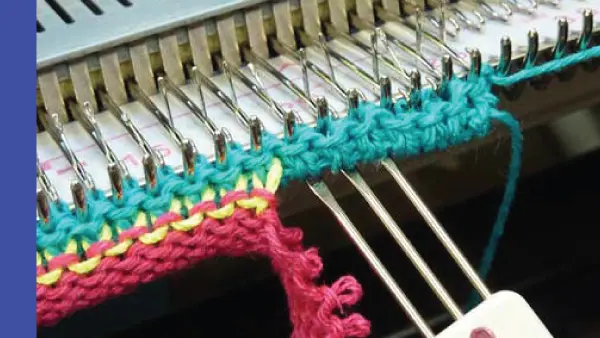 Stretchy (Back stitch) Bind Off | Machine Knitting Tutorial