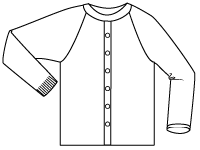 Firebrick Cardigan | ANY machine | ANY yarn | Machine Knitting Pattern