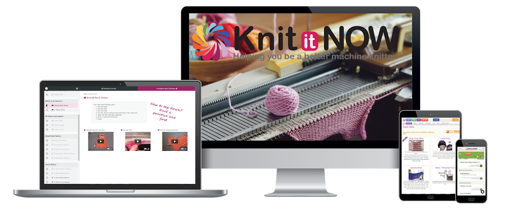 Knit it Now Subscription | Machine Knitting