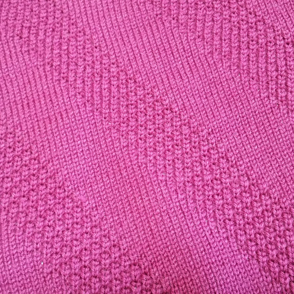 Tuck Stitch Pattern For Machine Knitting | Wide Diagonal Tuck | Knit It Now